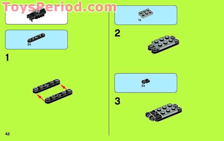 LEGO 79101 Shredder's Dragon Bike Instructions and Parts List