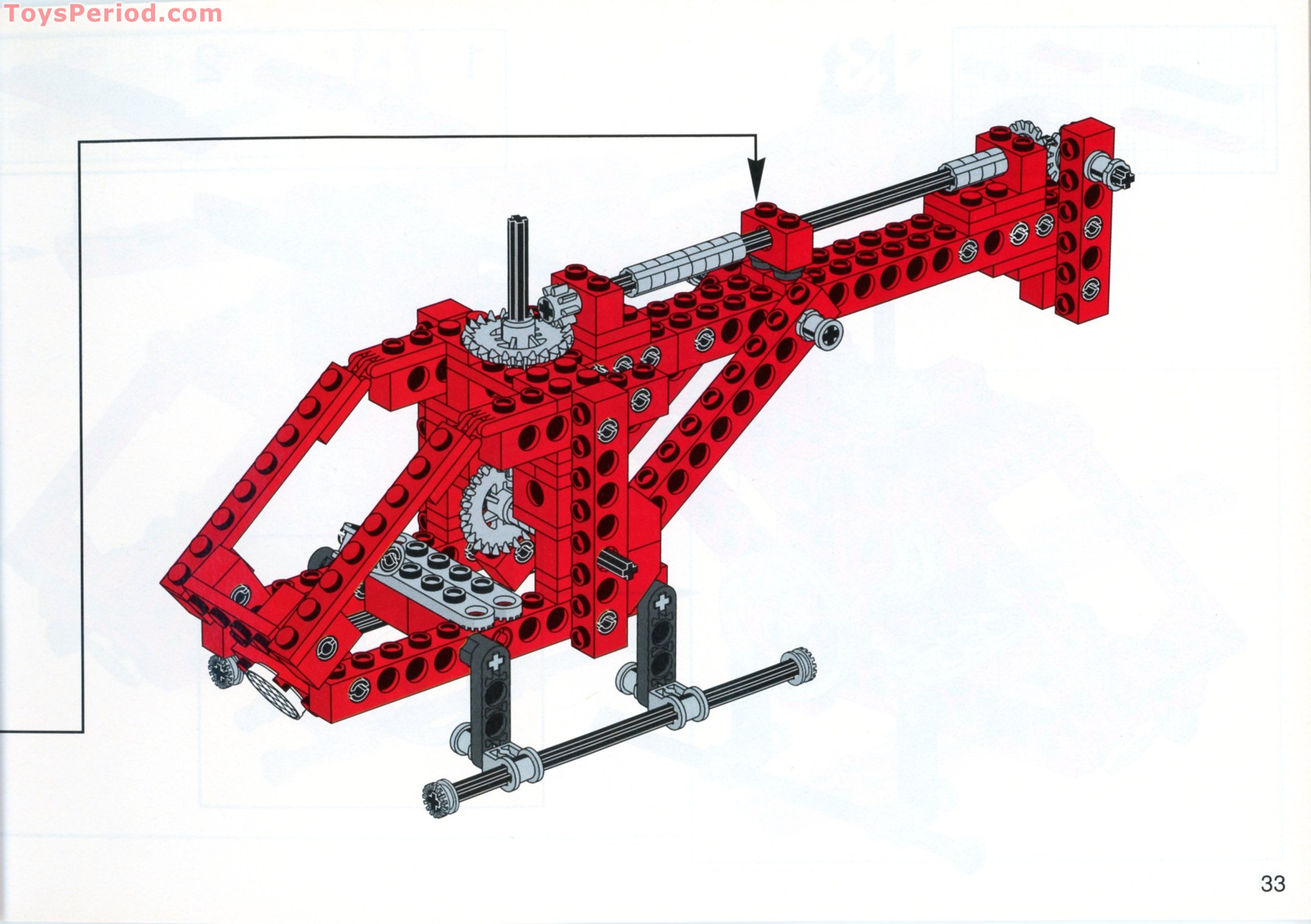 LEGO 8032 Universal Set Instructions and Parts List