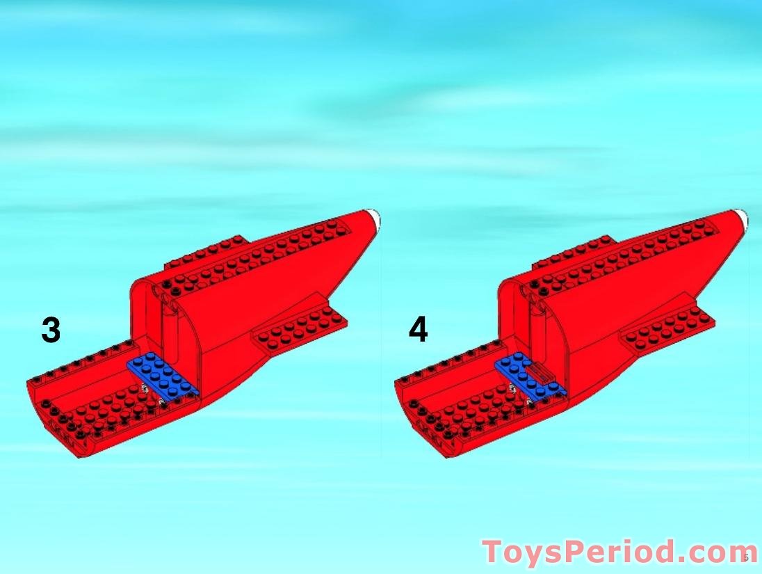 LEGO 3182 Airport Instructions and Parts List