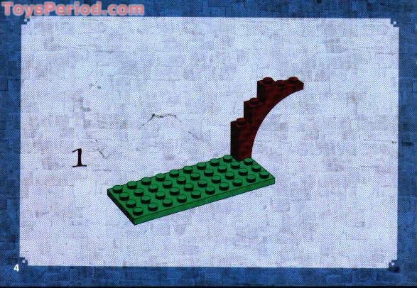 LEGO 4750 Draco's Encounter with Buckbeak Instructions and Parts List