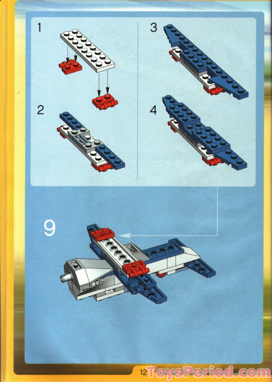 LEGO 4098 High Flyers Instructions and Parts List