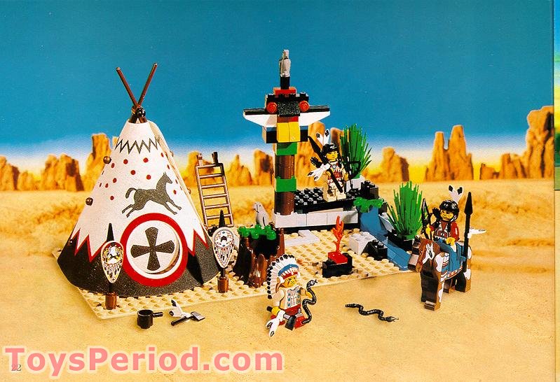 LEGO 6746 Chief's Tepee Instructions and Parts List