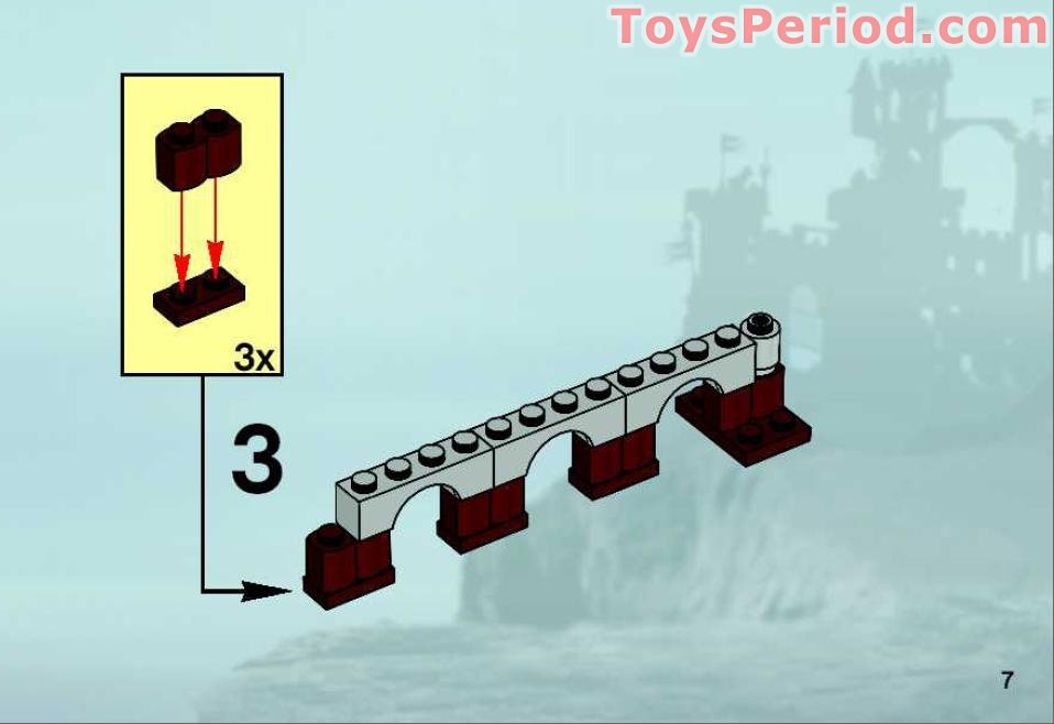 LEGO 7009 The Final Joust Instructions and Parts List