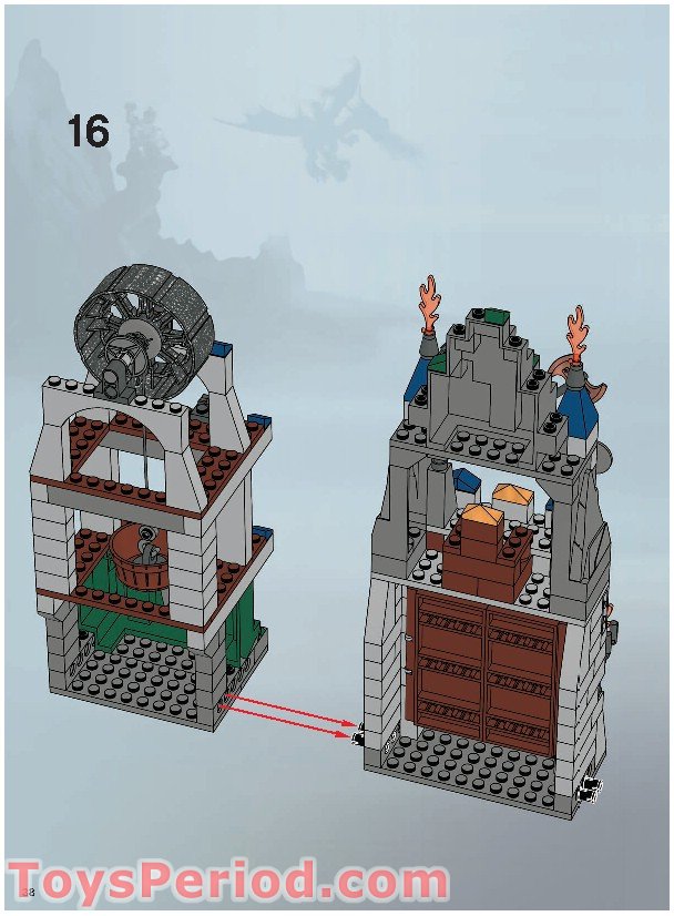 LEGO 7036 Dwarves' Mine Instructions and Parts List