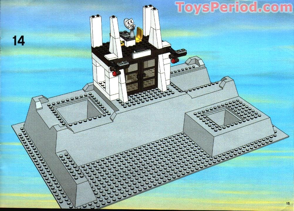 LEGO 7237-1 Police Station - with Light-Up Minifig Instructions and ...