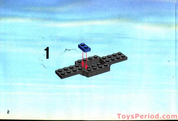 LEGO 7237-1 Police Station - with Light-Up Minifig Instructions and ...