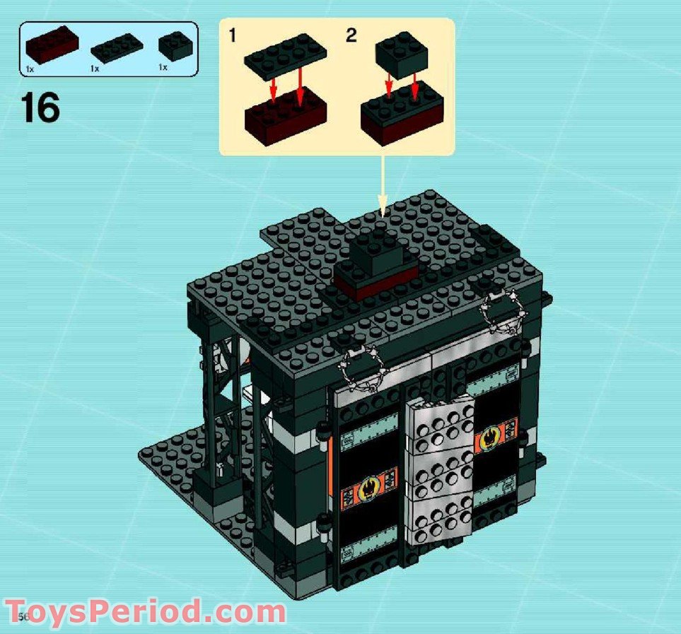 LEGO 8637 Mission 8: Volcano Base Instructions and Parts List