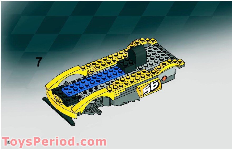 LEGO 8183 Track Turbo RC Instructions and Parts List