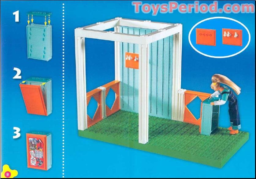 LEGO 3124 Indie's Stable Instructions and Parts List