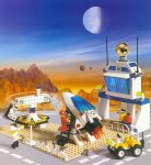 LEGO 6455 Space Simulation Station Instructions and Parts List