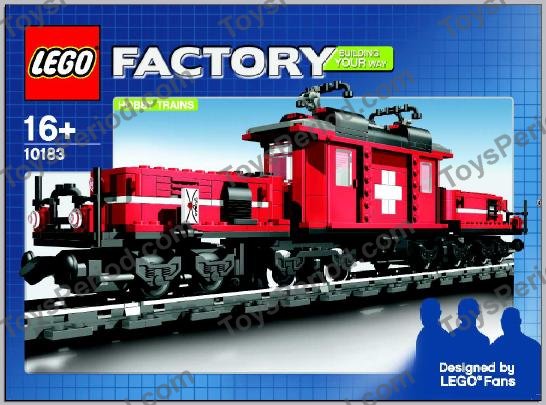 LEGO 10183 Hobby Train Set Instructions and Parts List