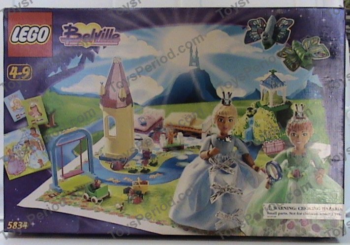 LEGO 5834 The Enchanted Garden Set Parts List