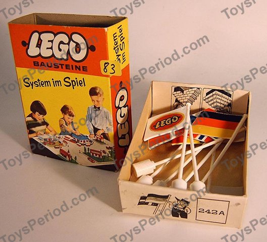 LEGO 242A International Flags - Italy, Switzerland, Belgium, Germany ...