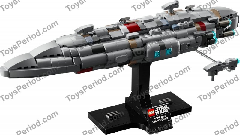 LEGO 75405 Home One Starcruiser Set Parts List