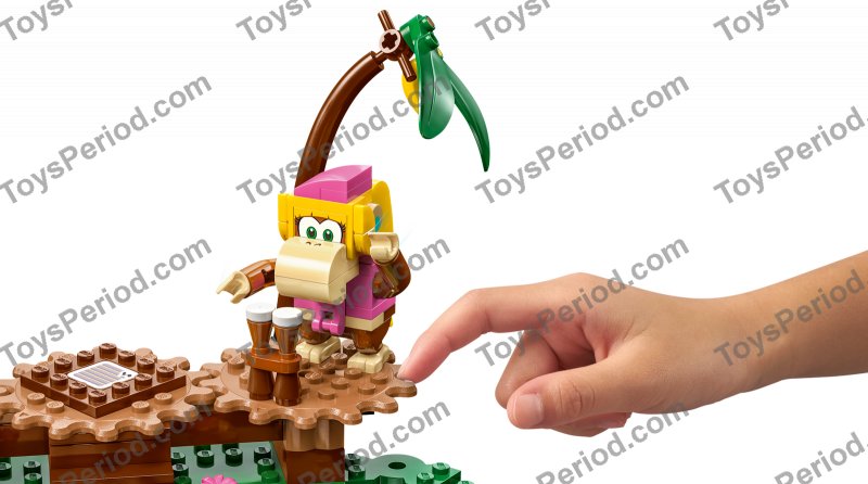 LEGO 71421 Dixie Kong's Jungle Jam - Expansion Set Parts List