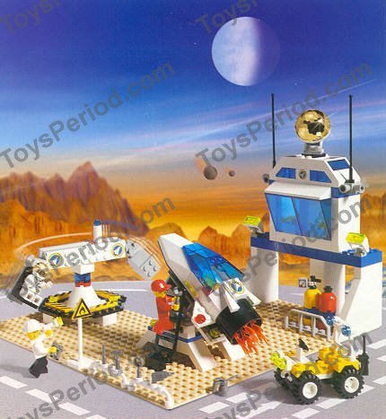 LEGO 6455 Space Simulation Station Instructions and Parts List