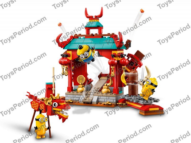 LEGO 75550 Minions Kung Fu Battle Set Parts List
