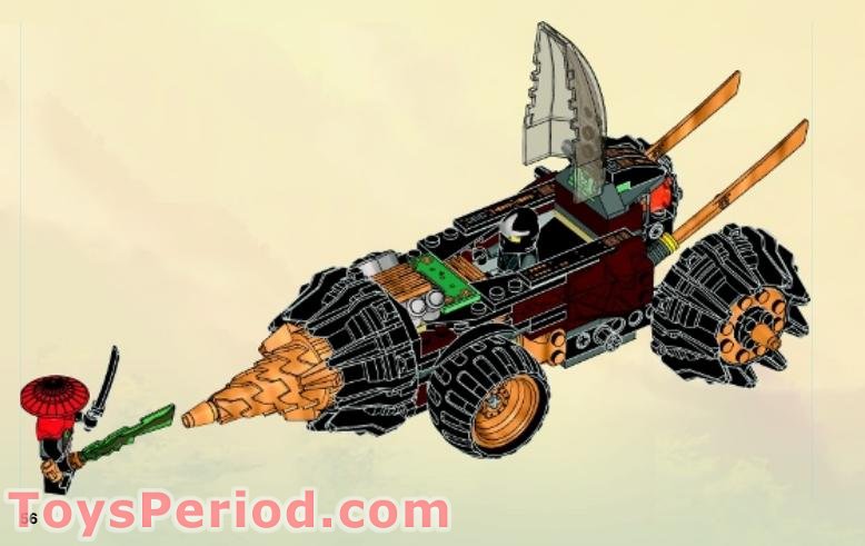 LEGO 70502 Cole's Earth Driller Instructions and Parts List