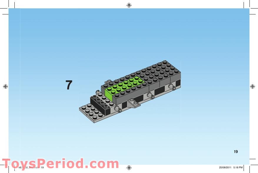 LEGO 4635 Fun with Vehicles Instructions and Parts List