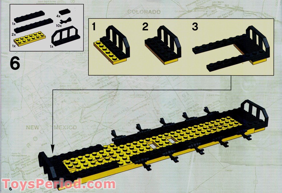 LEGO 10133 Burlington Northern Santa Fe BNSF GP-38 Locomotive ...