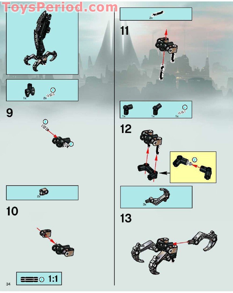 LEGO 10202-1 Ultimate Dume (Limited Edition with Exclusive Mask of ...