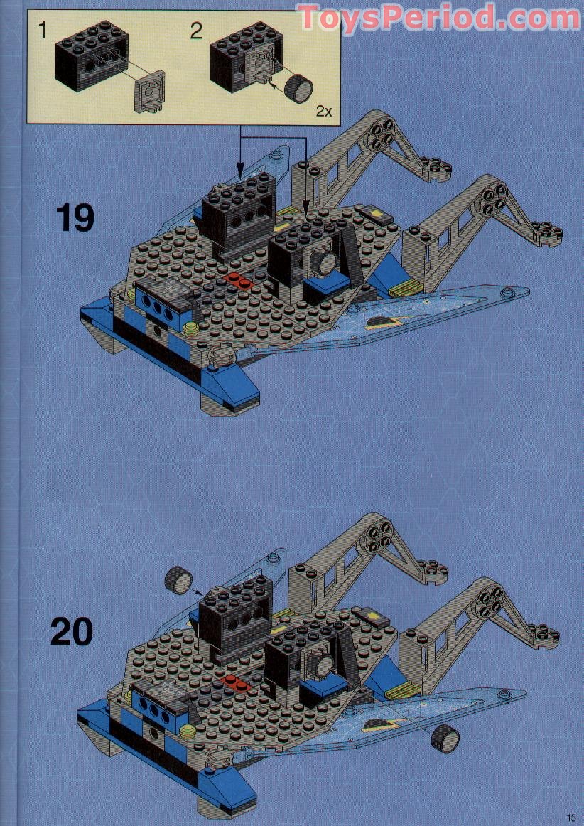 LEGO 6969 Celestial Stinger Instructions and Parts List