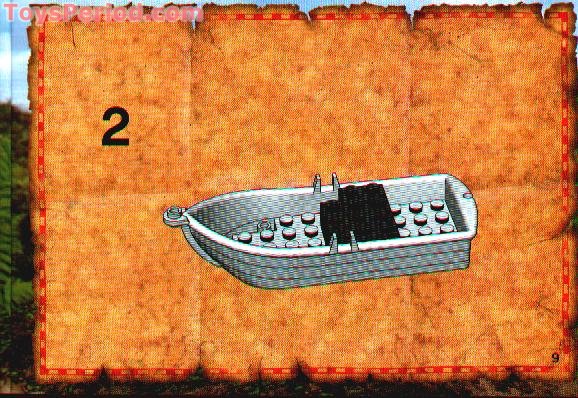 LEGO 7410 Jungle River Instructions and Parts List