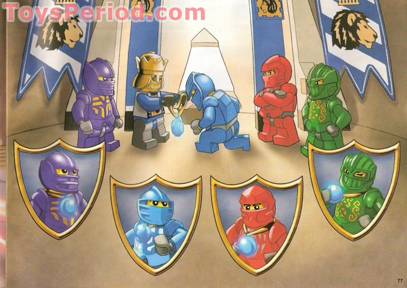 LEGO 8781 Castle of Morcia Instructions and Parts List