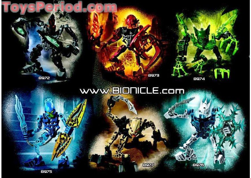 LEGO 8979 Malum Instructions and Parts List