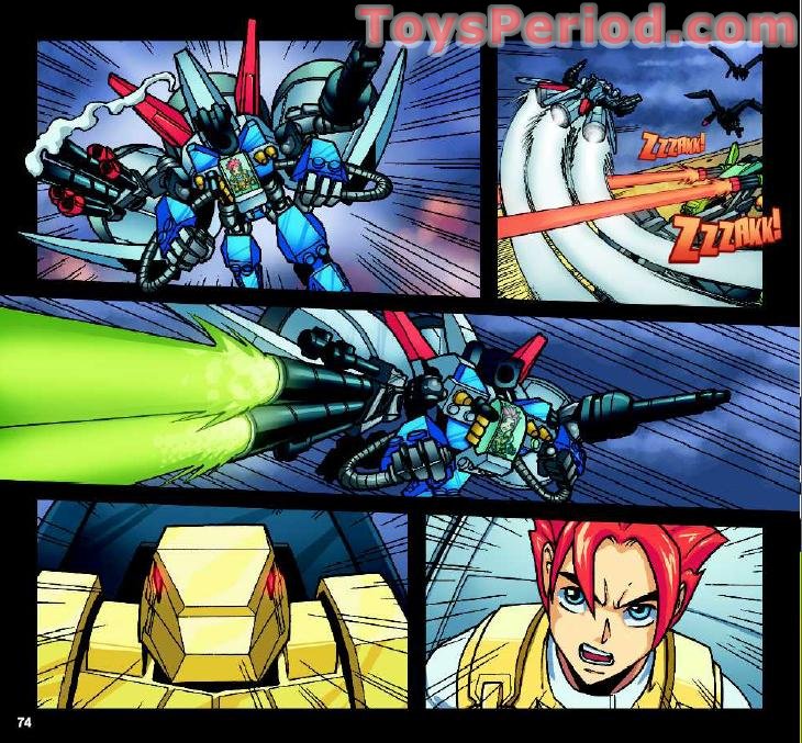 LEGO 8106 Aero Booster Instructions and Parts List