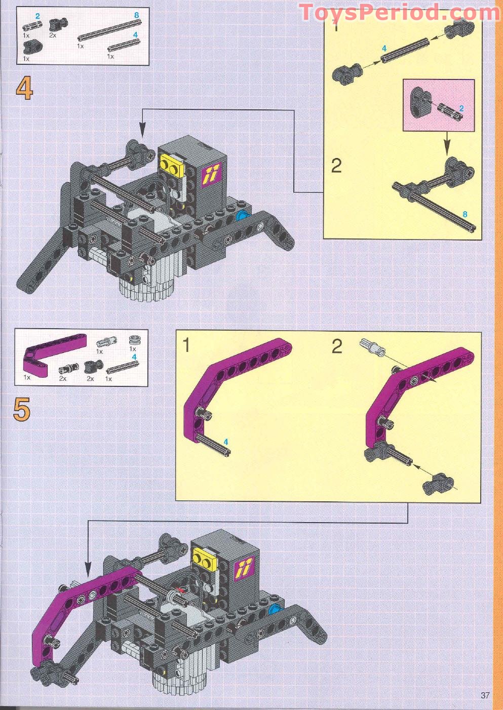 LEGO 8266 Super Challenge Instructions and Parts List