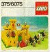 LEGO 375-2 Castle Instructions and Parts List