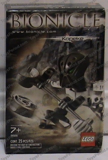 LEGO 8581 Kopeke Instructions and Parts List