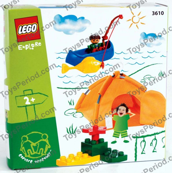 LEGO 3610 Campsite Set Parts List