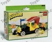 LEGO 3644 Mayor's Car Instructions and Parts List