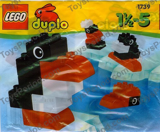 LEGO 1739 Penguin Set Parts List