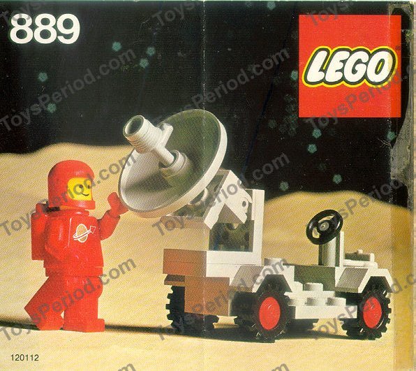 LEGO 889 Radar Truck Instructions and Parts List