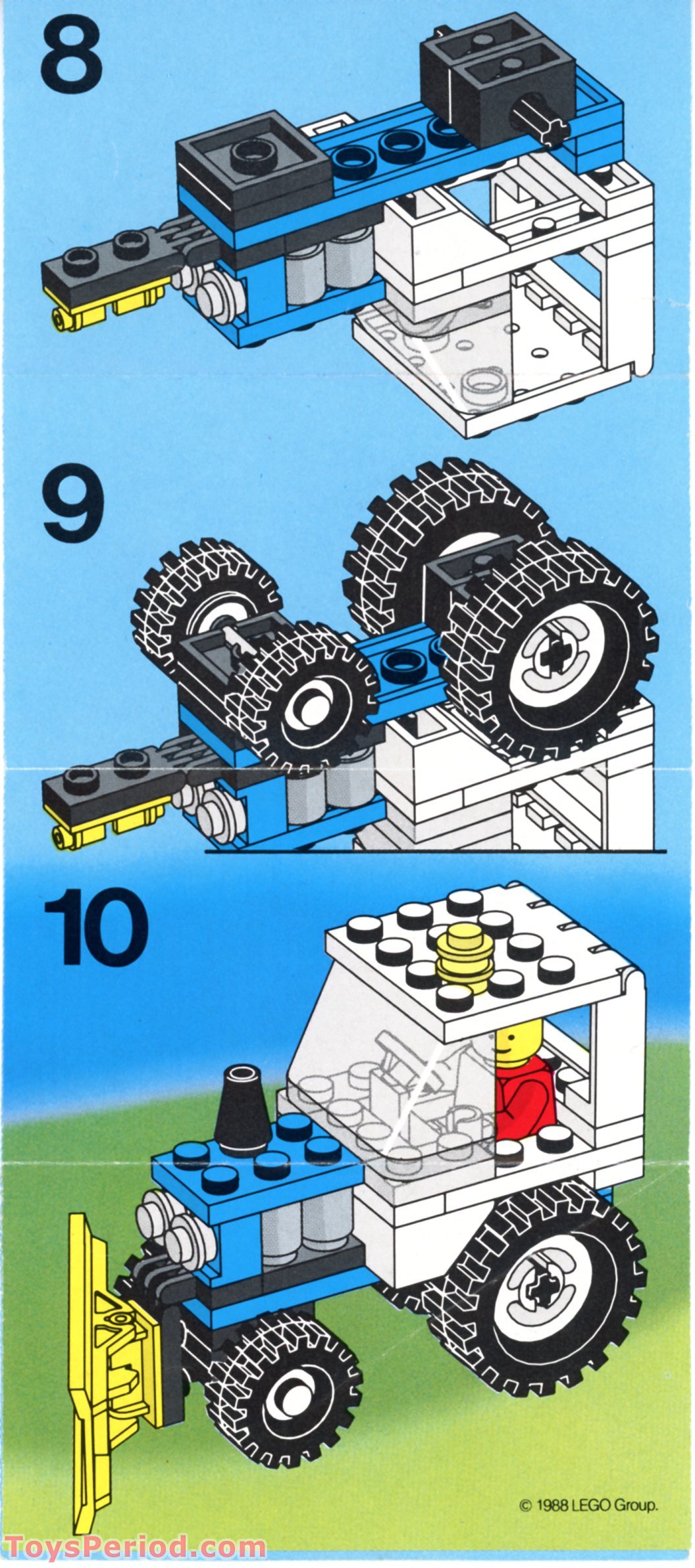 LEGO 6524 Blizzard Blazer Instructions and Parts List