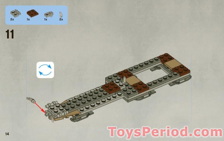 LEGO 7929 The Battle of Naboo Instructions and Parts List