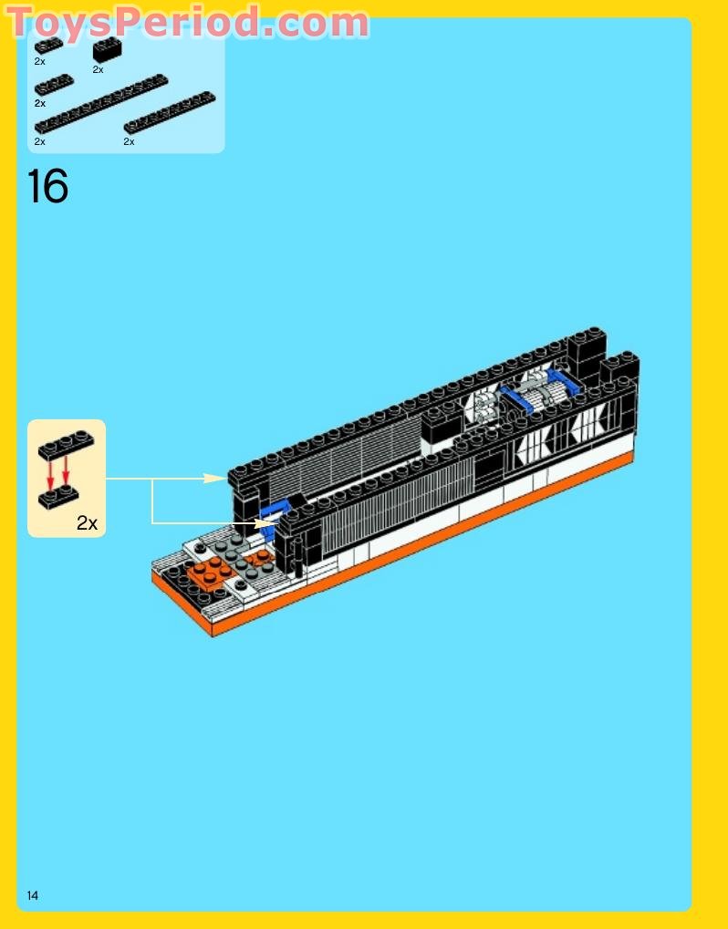 LEGO 10233 Horizon Express Instructions and Parts List