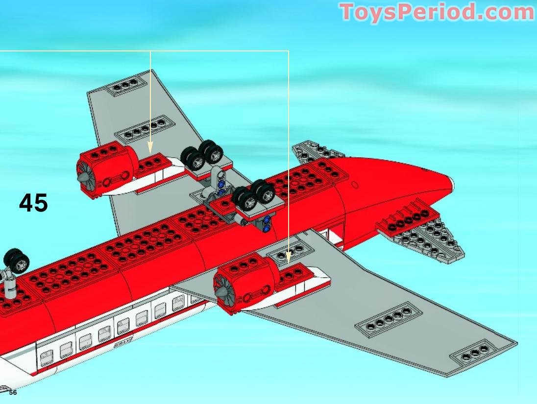 LEGO 3182 Airport Instructions and Parts List