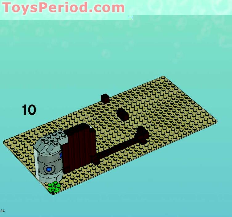 LEGO 3832 The Emergency Room Instructions and Parts List