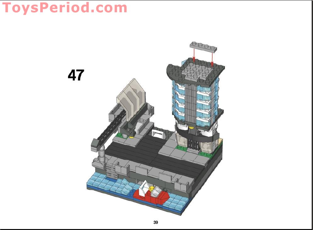 LEGO 5526 Skyline Instructions and Parts List