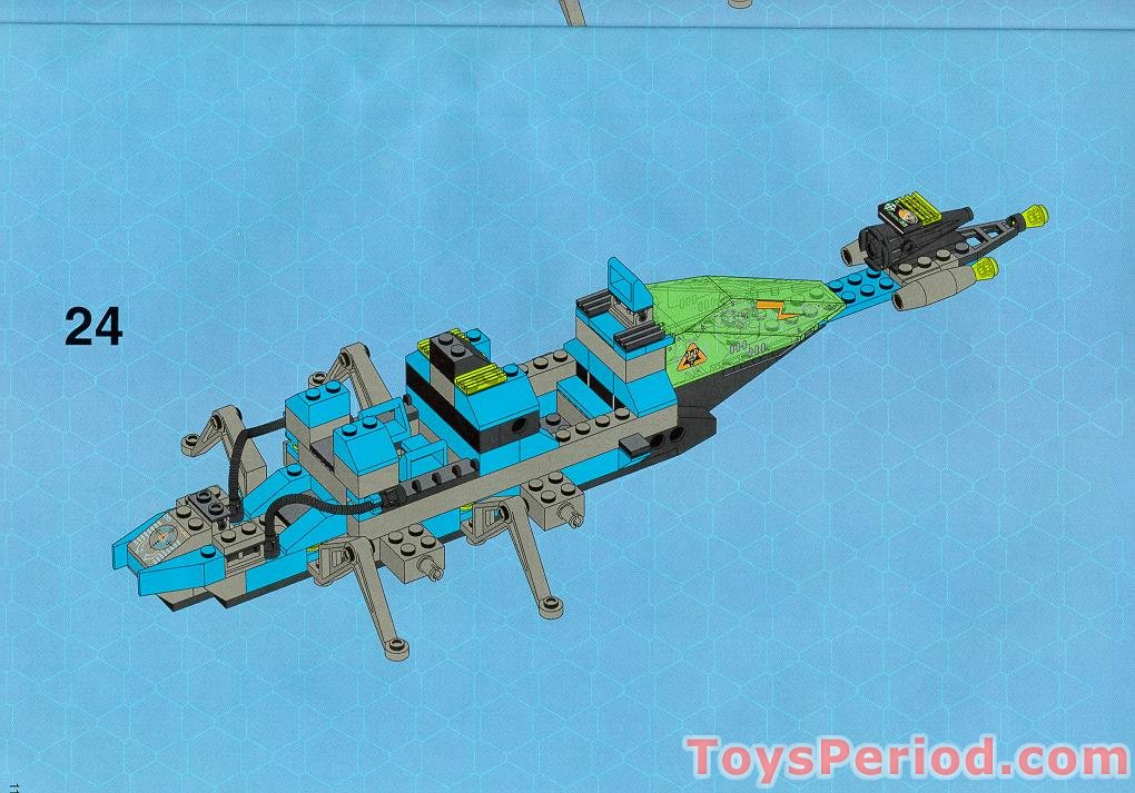 LEGO 6919 Planetary Prowler Instructions and Parts List