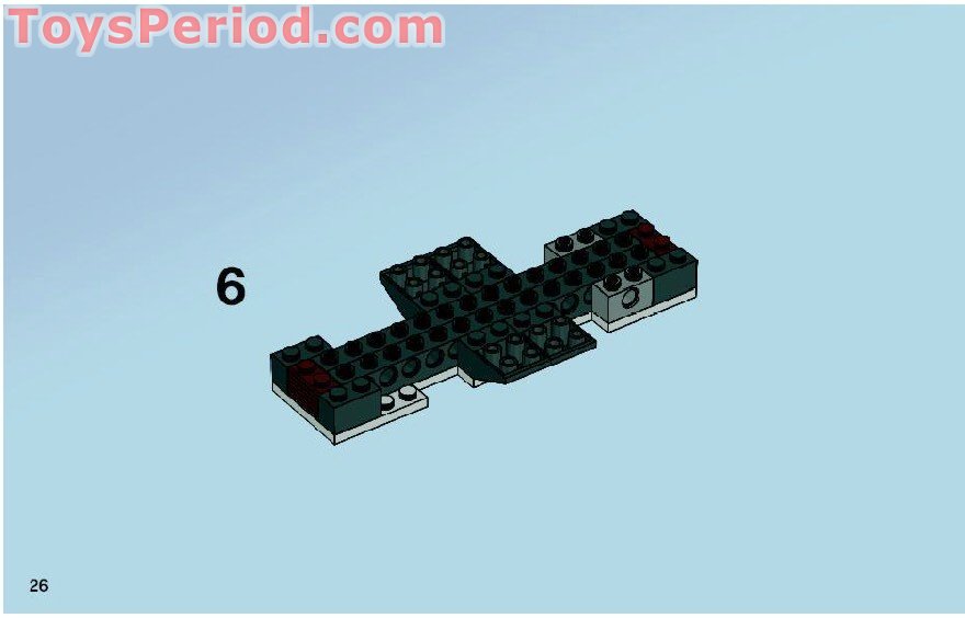 LEGO 7886 The Batcycle: Harley Quinn's Hammer Truck Instructions and ...