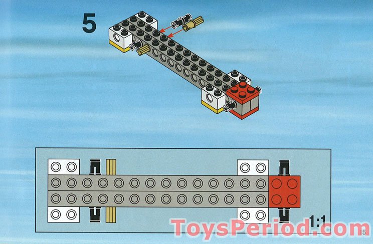 LEGO 7992 Container Stacker Instructions and Parts List