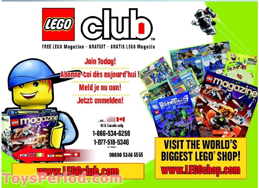 LEGO 7037 Tower Raid Instructions and Parts List