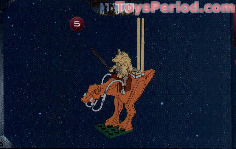 LEGO 7115 Gungan Patrol Instructions and Parts List