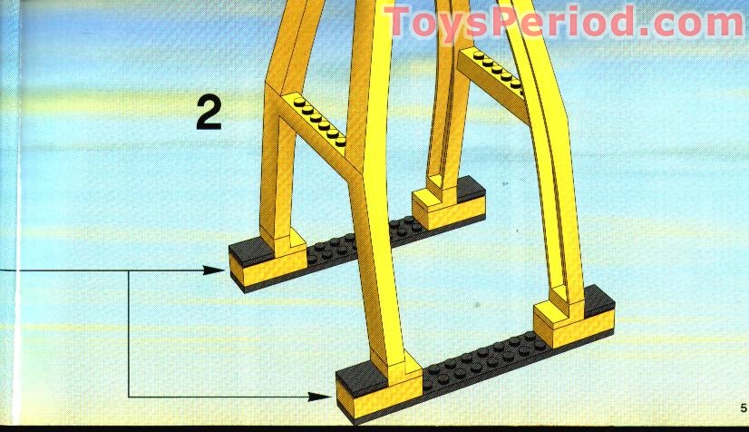 LEGO 7243 Construction Site Instructions and Parts List