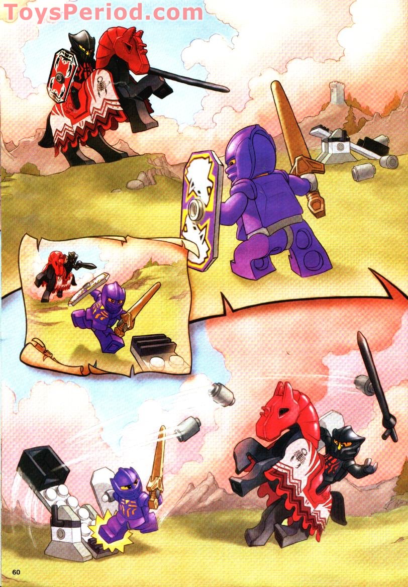 LEGO 8780 Citadel of Orlan Instructions and Parts List